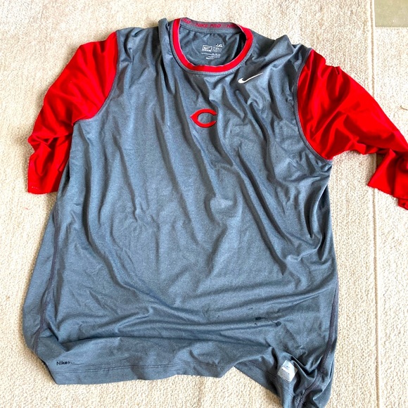 MLB | Shirts | Team Nike Mlb Cincinnati Reds Dri Fit Shirt Xxl Worn By ...